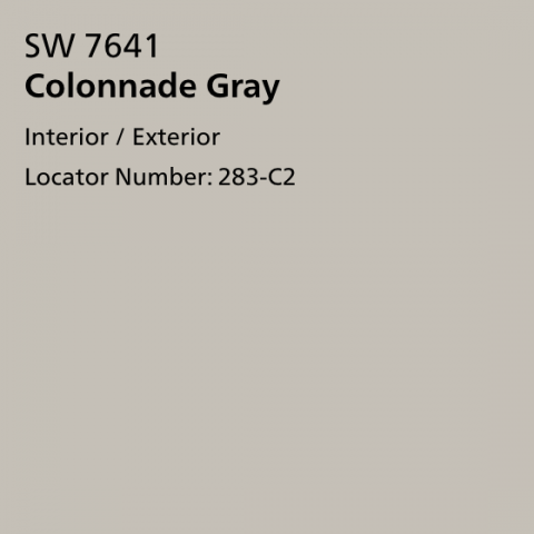 Sherwin Williams Colonnade Gray - Love Remodeled