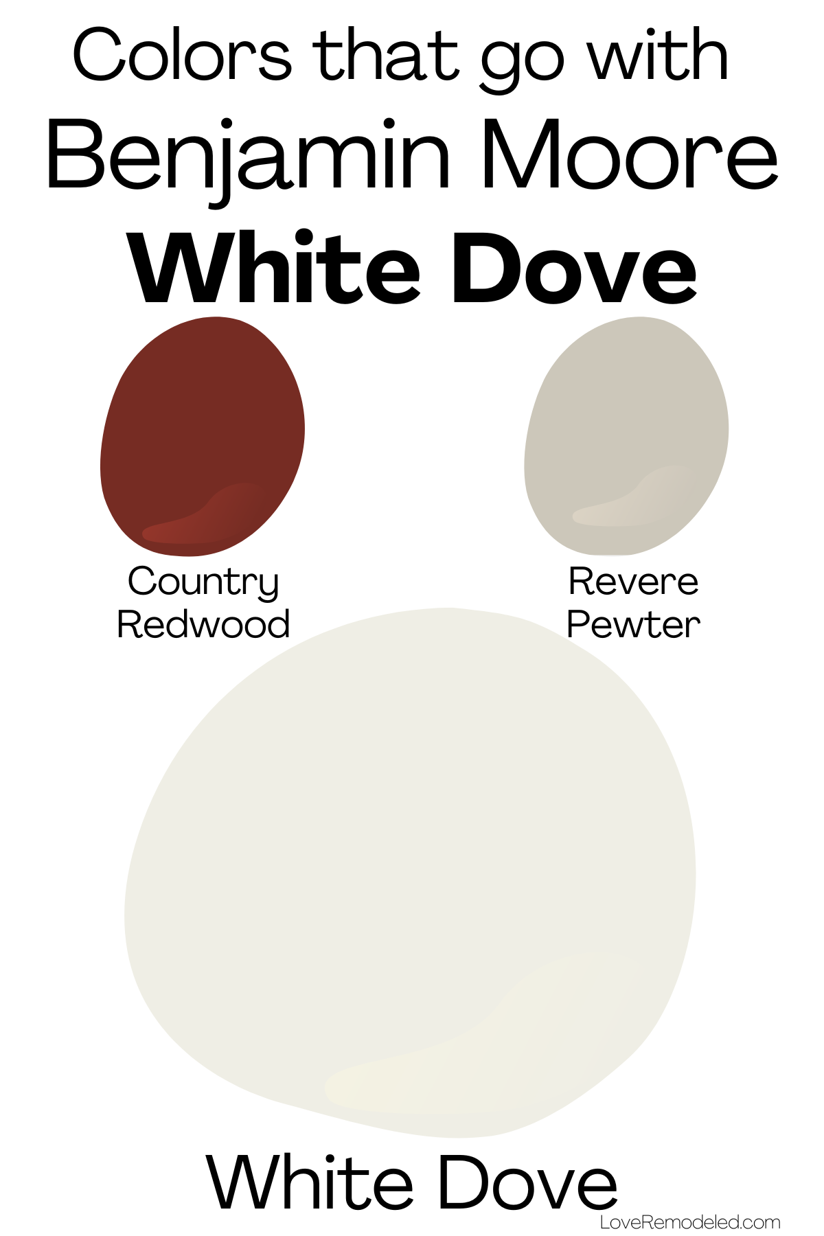 White Dove by Benjamin Moore: The Ultimate Guide - Love Remodeled