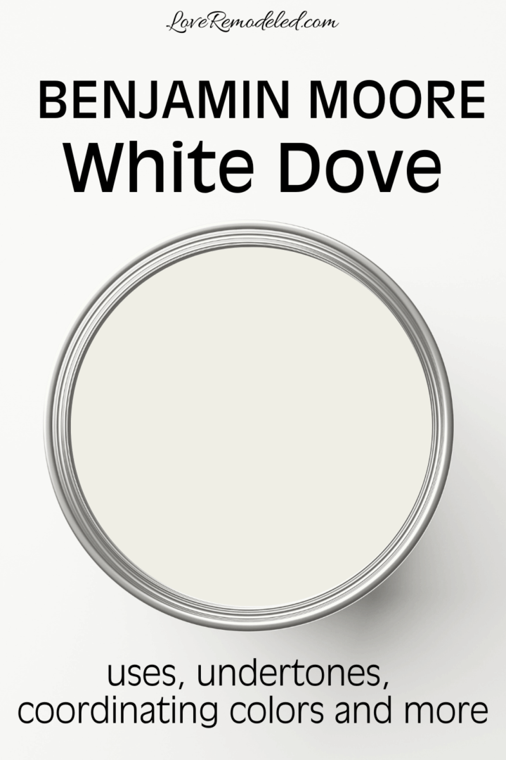 White Dove by Benjamin Moore: The Ultimate Guide - Love Remodeled