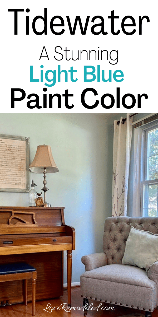 Tidewater Paint Color Review - Sherwin Williams - Love Remodeled