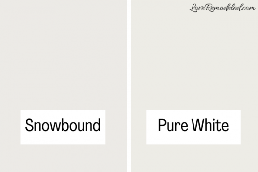 Sherwin Williams Snowbound Paint Color (7004) + Coordinating Colors ...