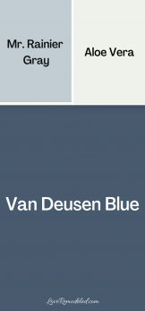 Van Deusen Blue Paint Color Review - Love Remodeled