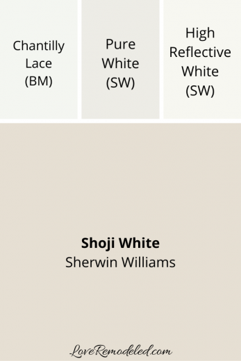 Shoji White, The Perfect Farmhouse White? - Love Remodeled