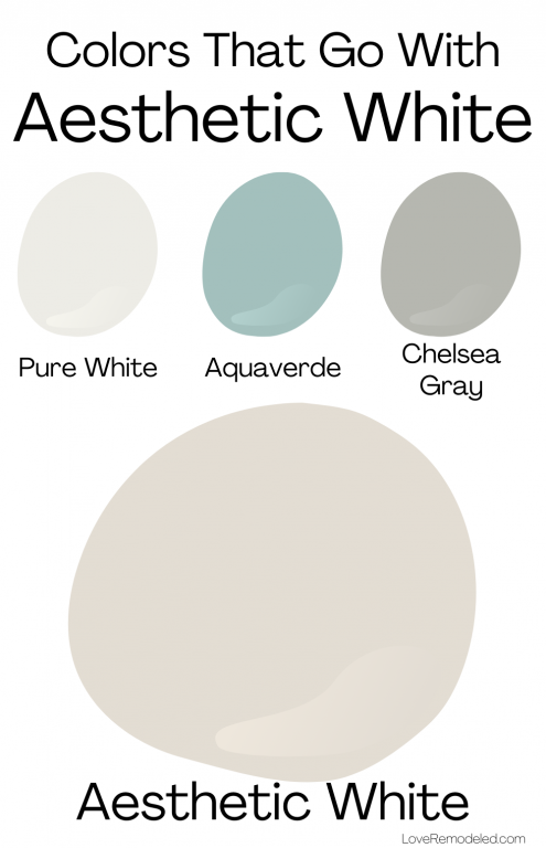 Aesthetic White Paint Color Review - Love Remodeled