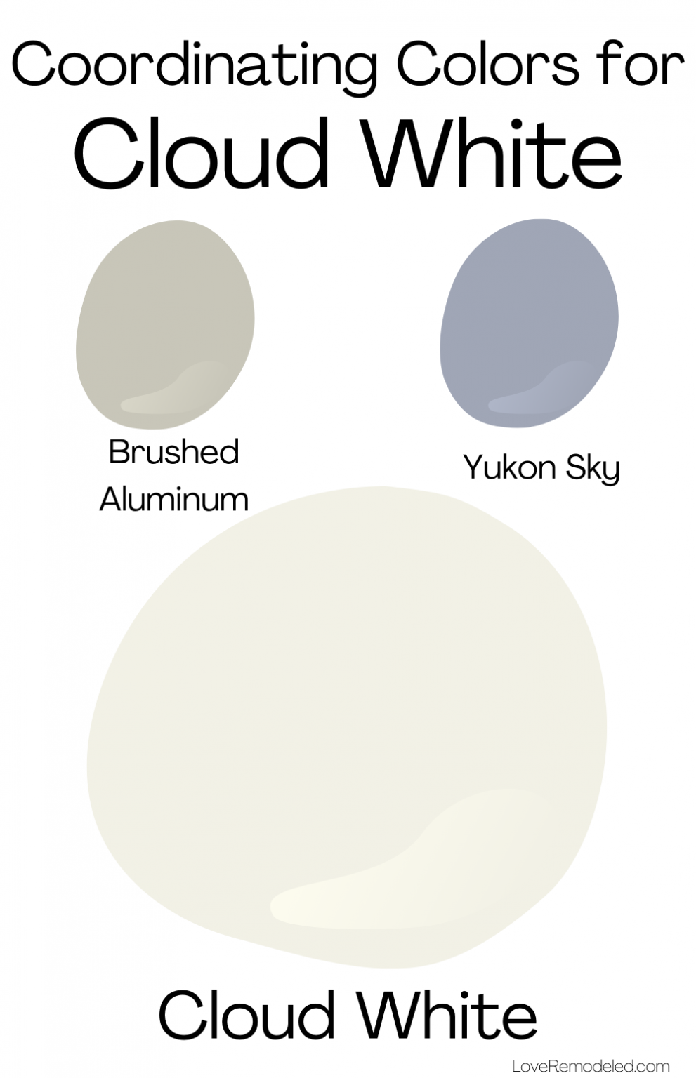 Cloud White Paint Color, by Benjamin Moore - Love Remodeled