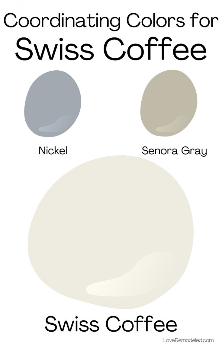 Swiss Coffee, by Benjamin Moore - Love Remodeled