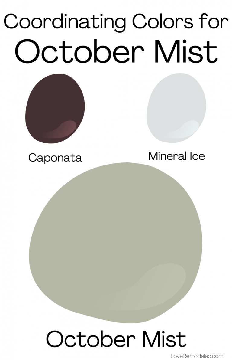 October Mist, Benjamin Moore's 2022 Color of the Year - Love Remodeled