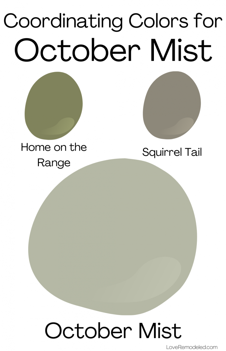 October Mist, Benjamin Moore's 2022 Color of the Year - Love Remodeled