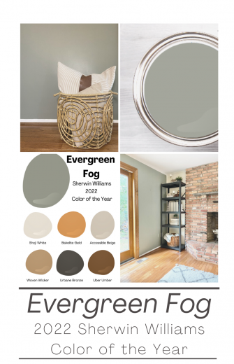 Introducing Evergreen Fog: SW 2022 Color of the Year - Love Remodeled