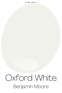 Oxford White, by Benjamin Moore - Love Remodeled
