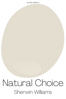 Natural Choice Paint Color, by Sherwin Williams - Love Remodeled