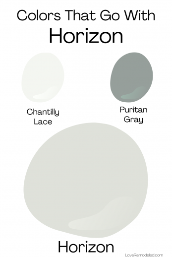 Benjamin Moore Horizon Paint Color - Love Remodeled