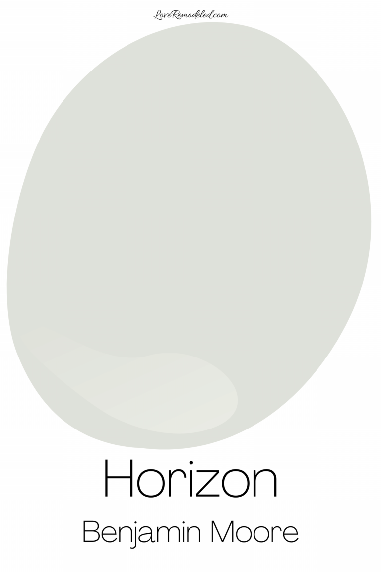 Benjamin Moore Horizon Paint Color - Love Remodeled