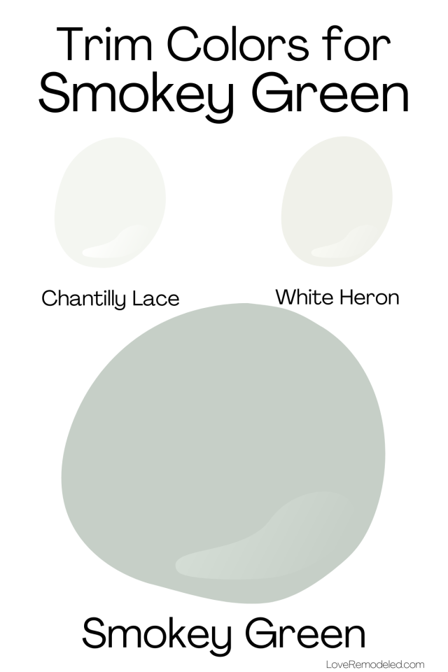 Smokey Green, a Benjamin Moore Paint Color - Love Remodeled