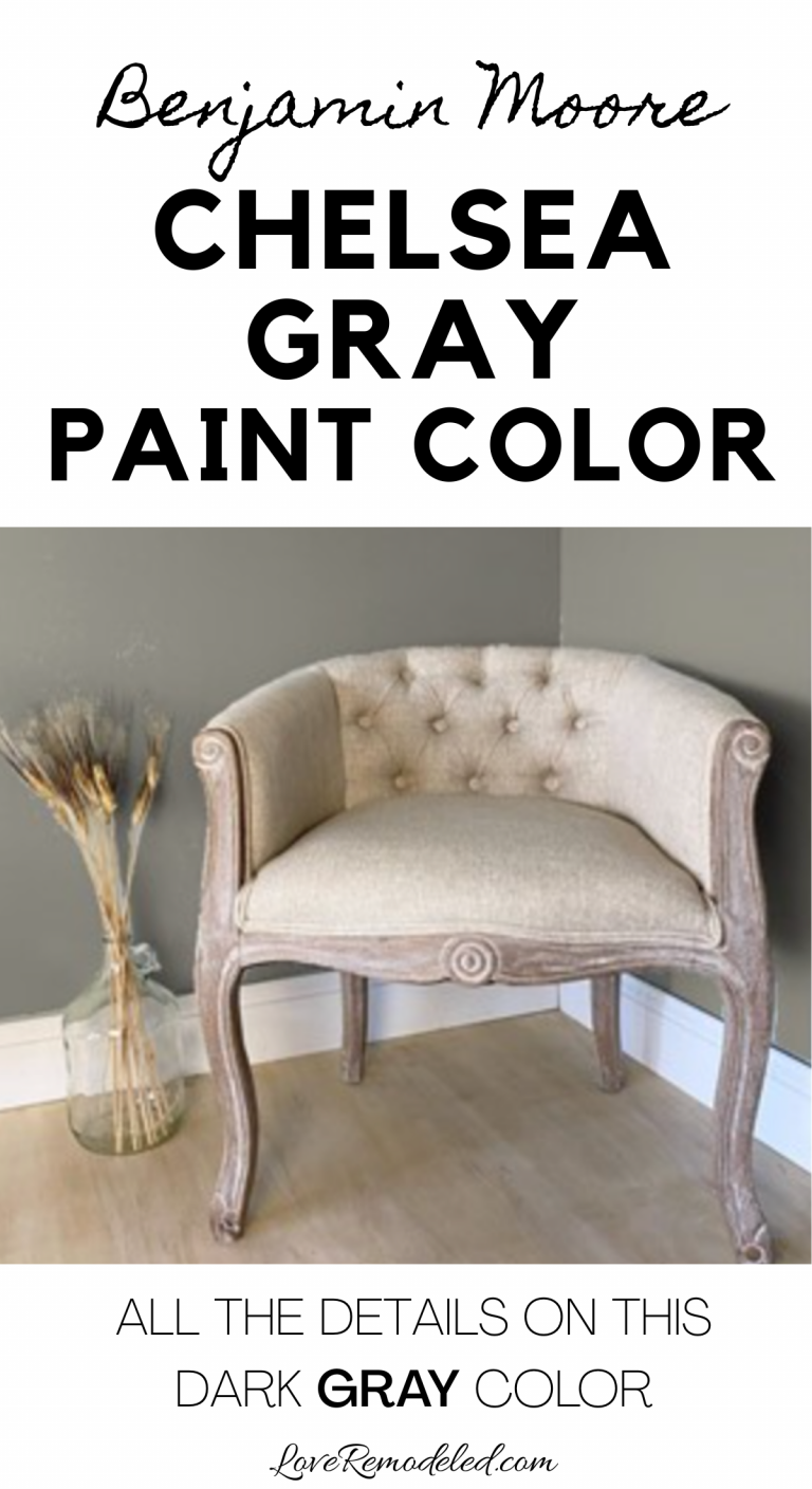 Chelsea Gray, by Benjamin Moore - What You Need To Know - Love Remodeled