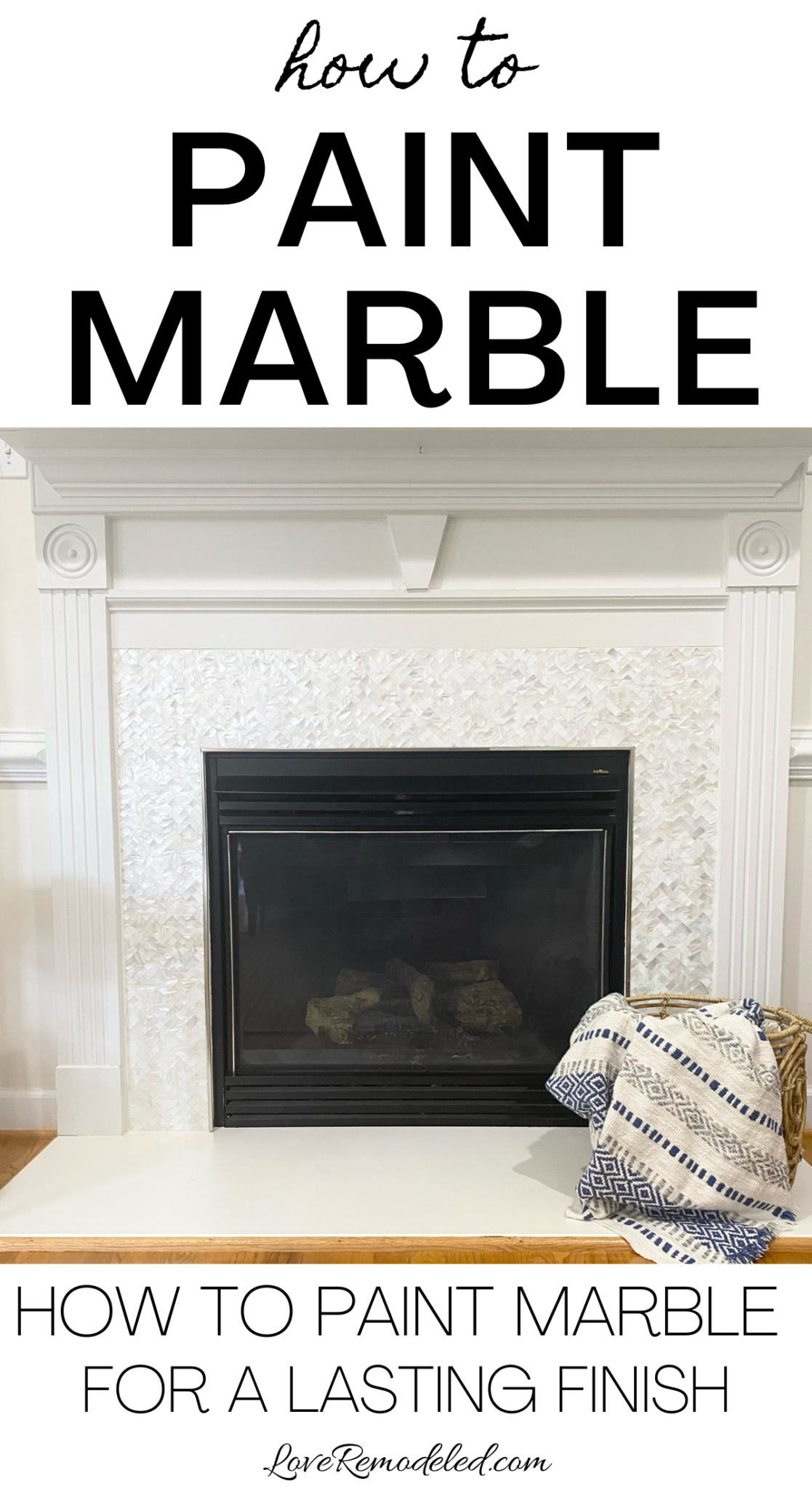 How to Paint Marble - Love Remodeled