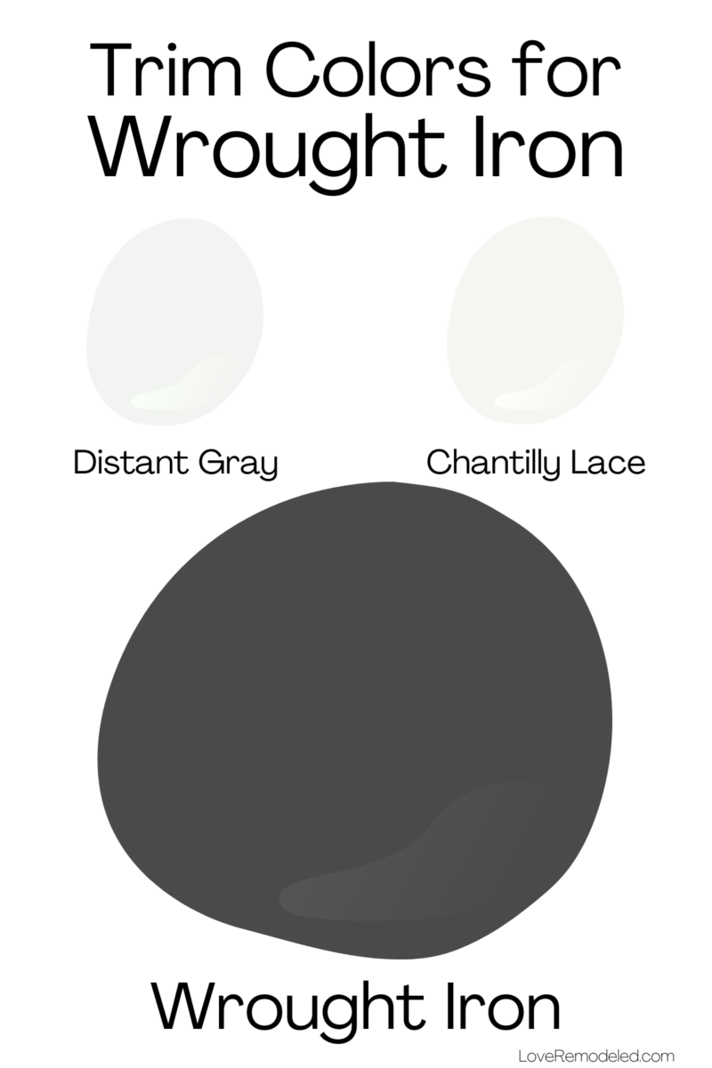 Benjamin Moore Wrought Iron Paint Color Review - Love Remodeled