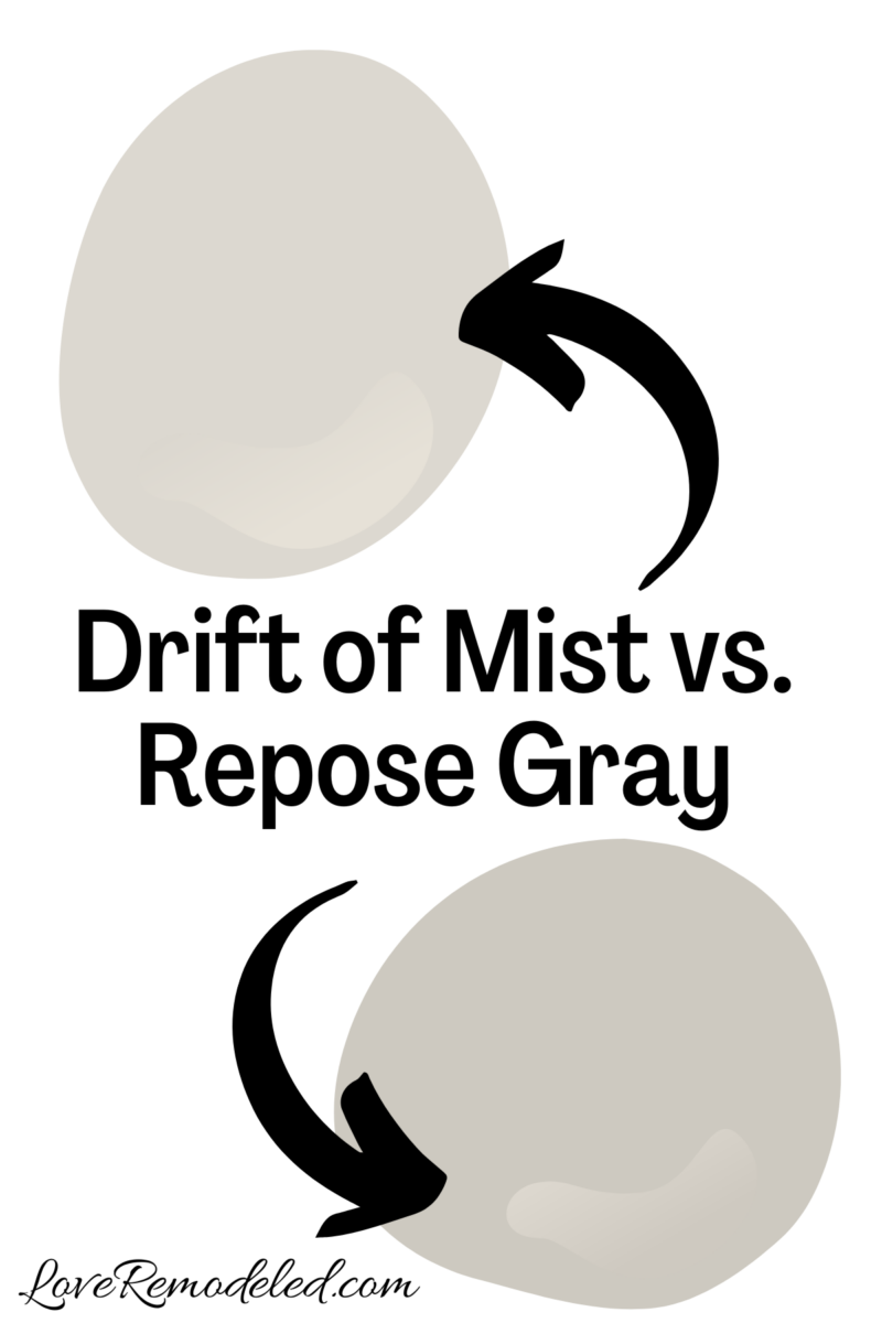 Drift of Mist Paint Color Explained - Love Remodeled