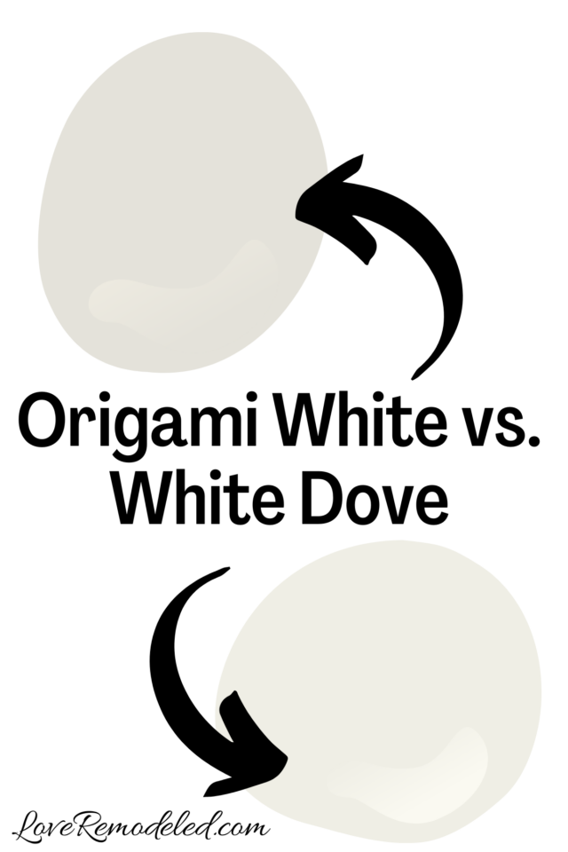 Origami White Paint Color - Love Remodeled