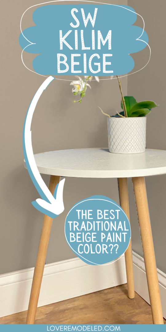 Kilim Beige, by Sherwin Williams Explained - Love Remodeled