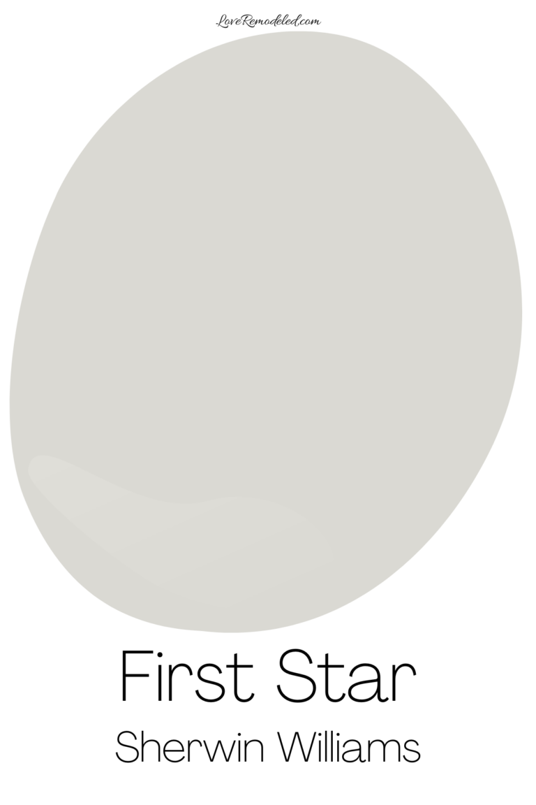Sherwin Williams First Star Paint Color - Love Remodeled