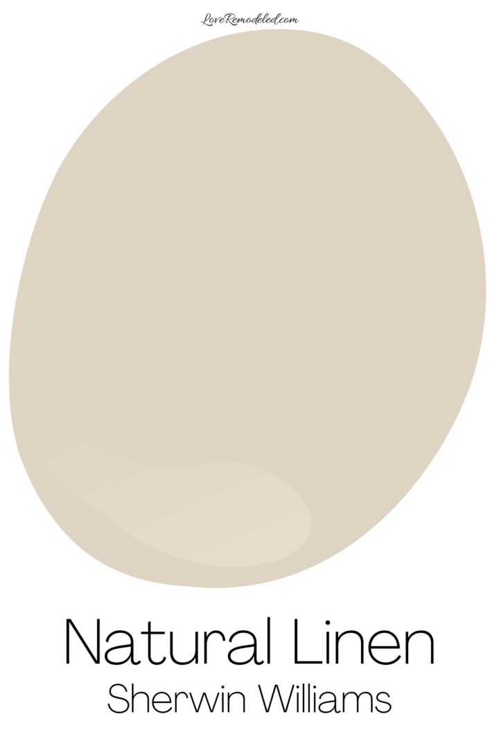 Natural Linen, by Sherwin Williams - Love Remodeled