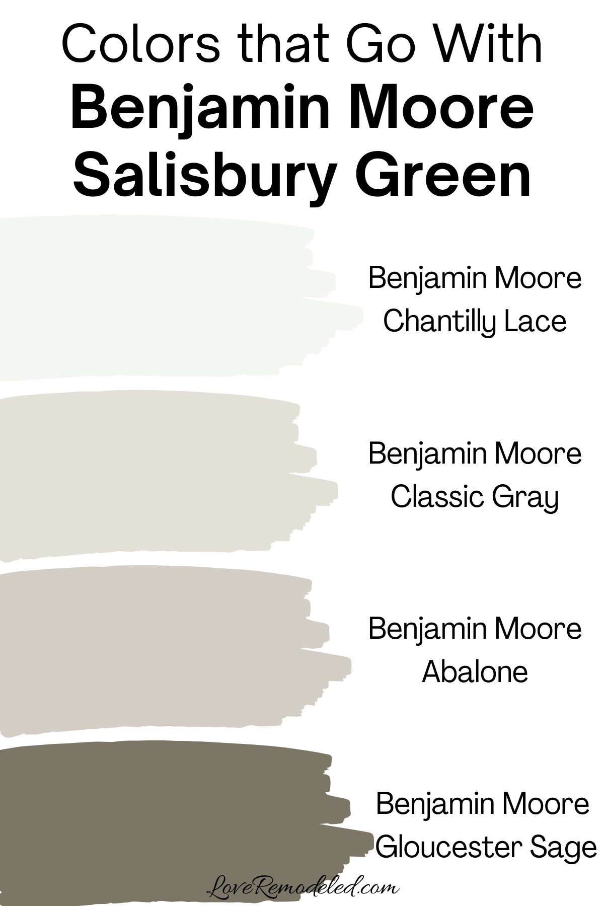 All About Salisbury Green, by Benjamin Moore - Love Remodeled