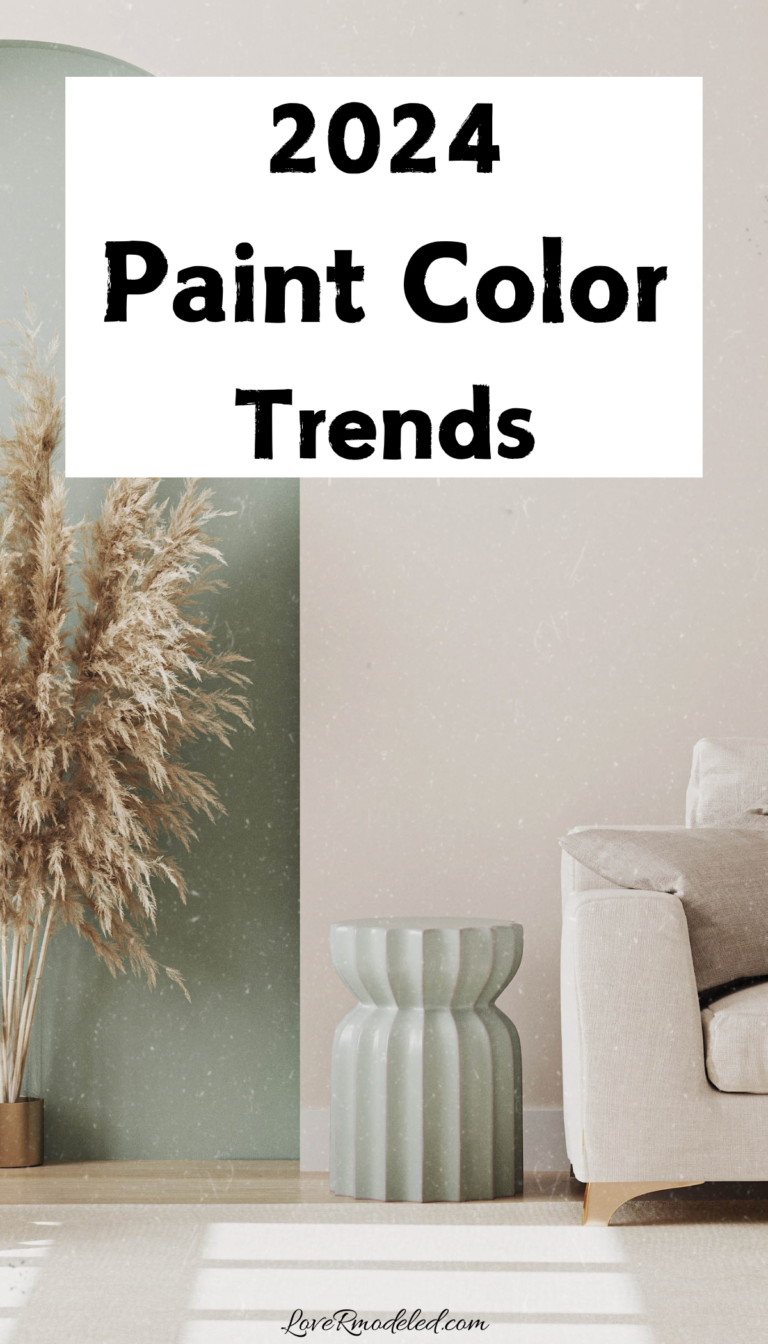 Trending Paint Colors for 2024 - Love Remodeled