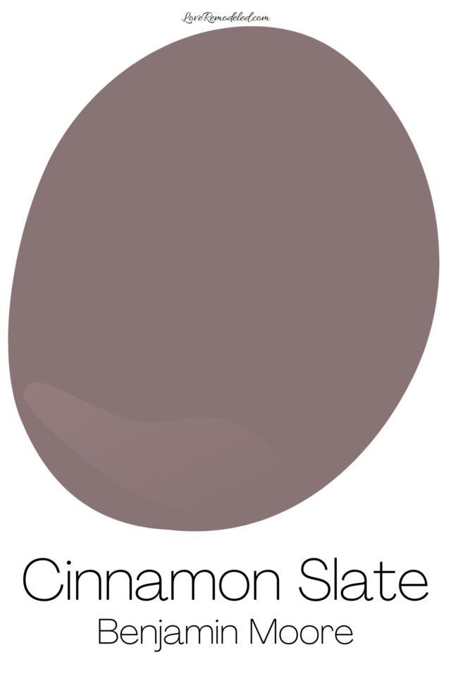 Benjamin Moore Cinnamon Slate - 2025 Color of the Year - Love Remodeled