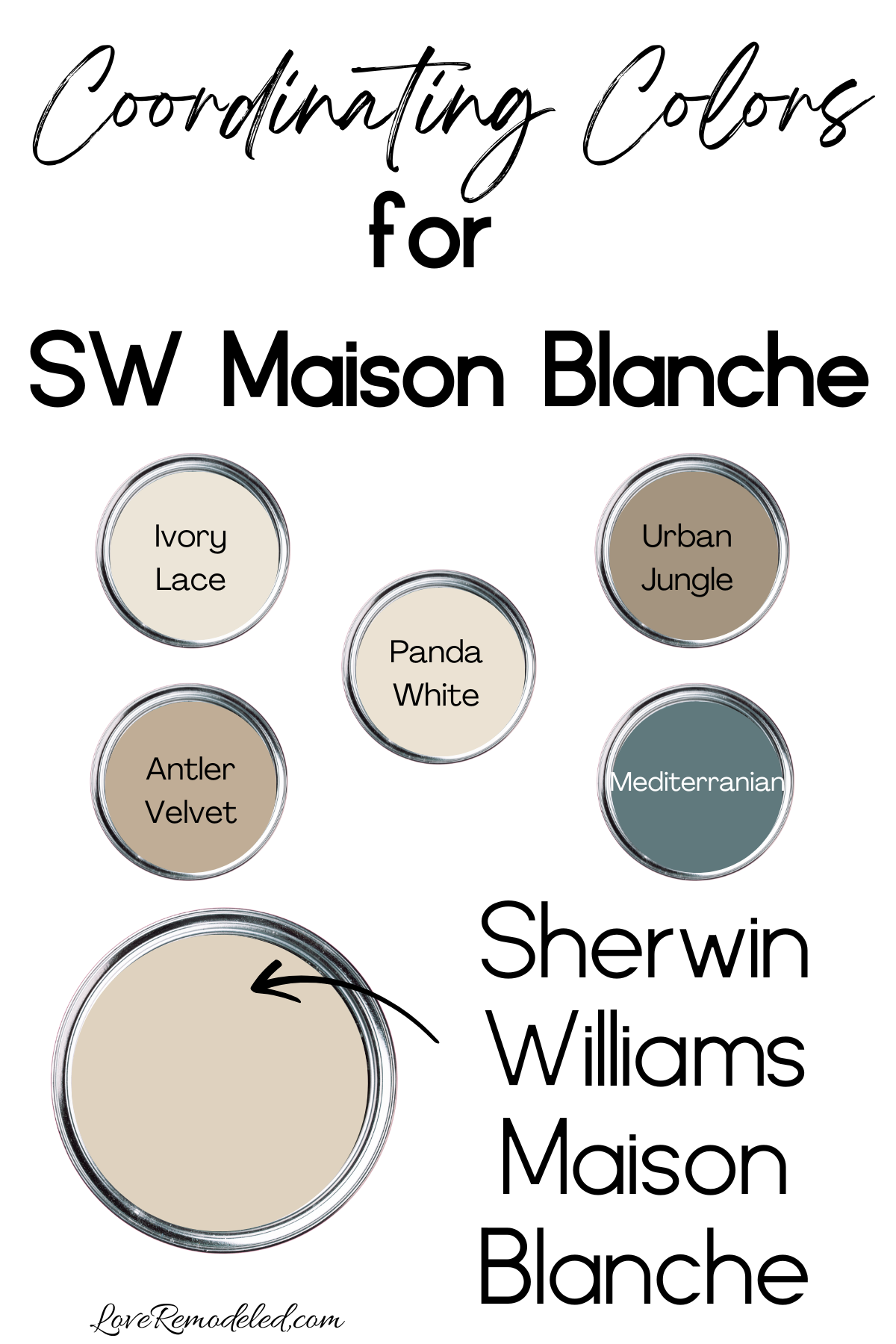 Sherwin Williams Maison Blanche Paint Color Review - Love Remodeled