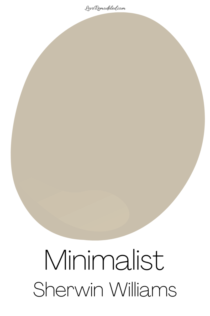 Sherwin Williams Minimalist Paint Color Review - Love Remodeled